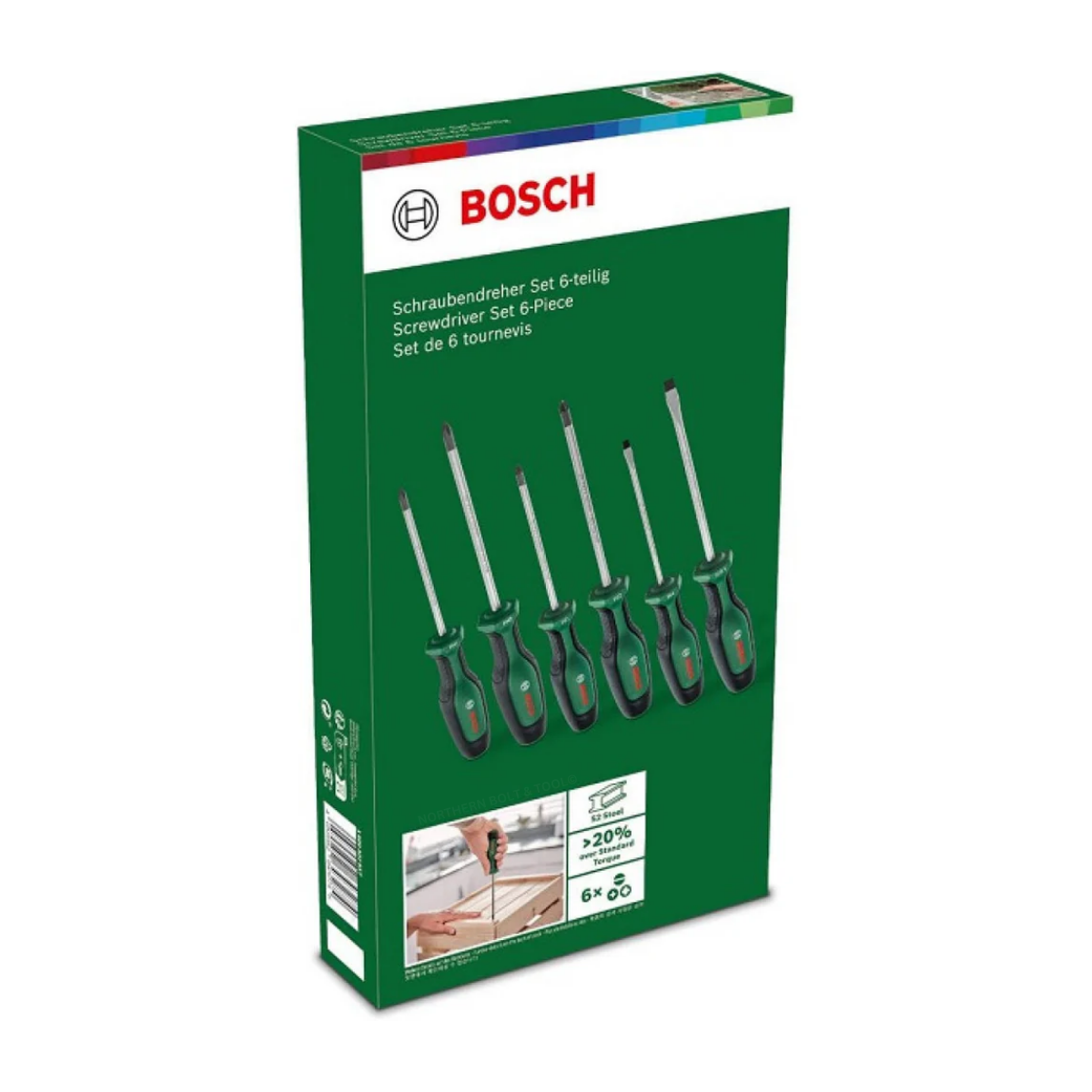 Bosch Screwdriver Set 6-Piece – Northern Bolt & Tool