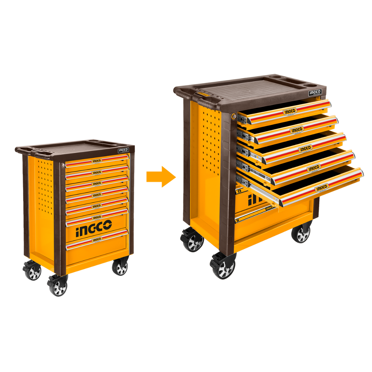 Special - Ingco Tool Chest Set 328 pcs – Northern Bolt & Tool