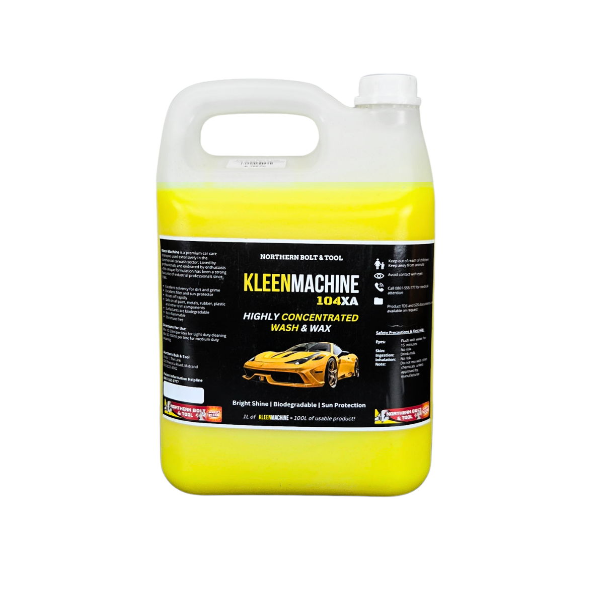 Kleen Machine Premium Car Wash Shampoo 5L – Northern Bolt & Tool
