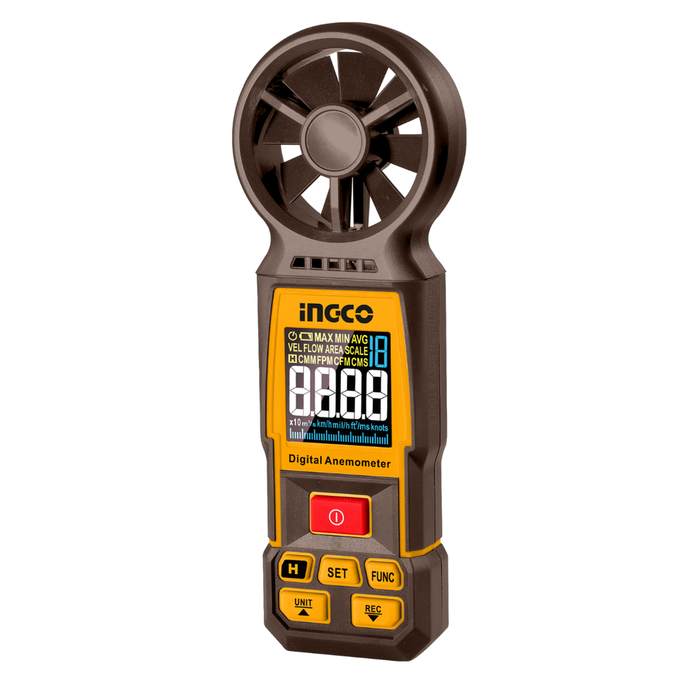 Ingco Digital Anemometer with batteries – Northern Bolt & Tool