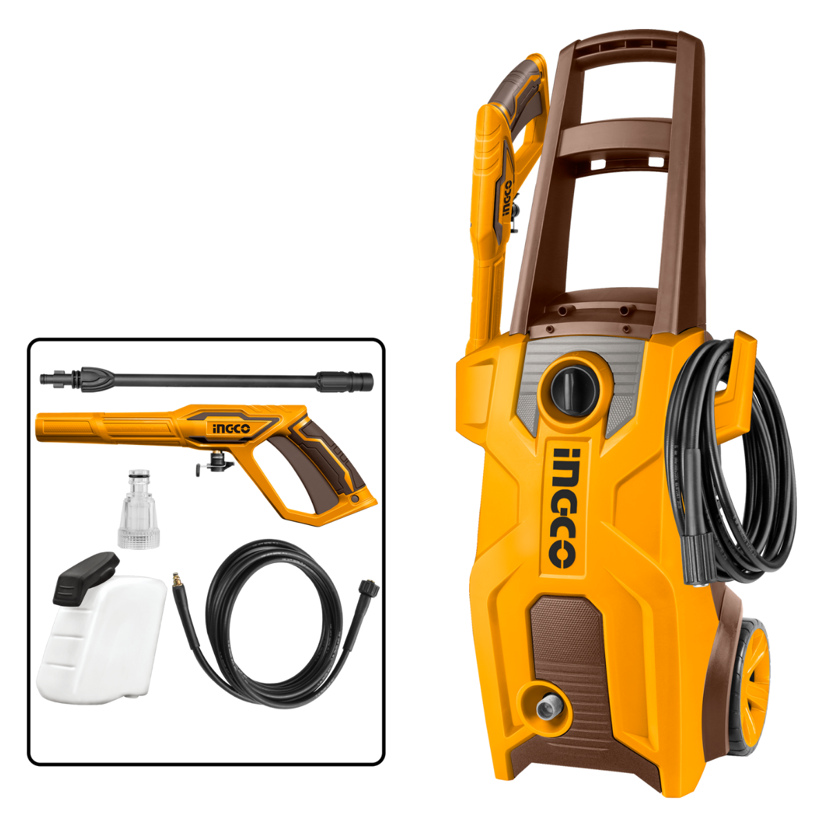 Ingco High Pressure Washer 2000W – Northern Bolt & Tool