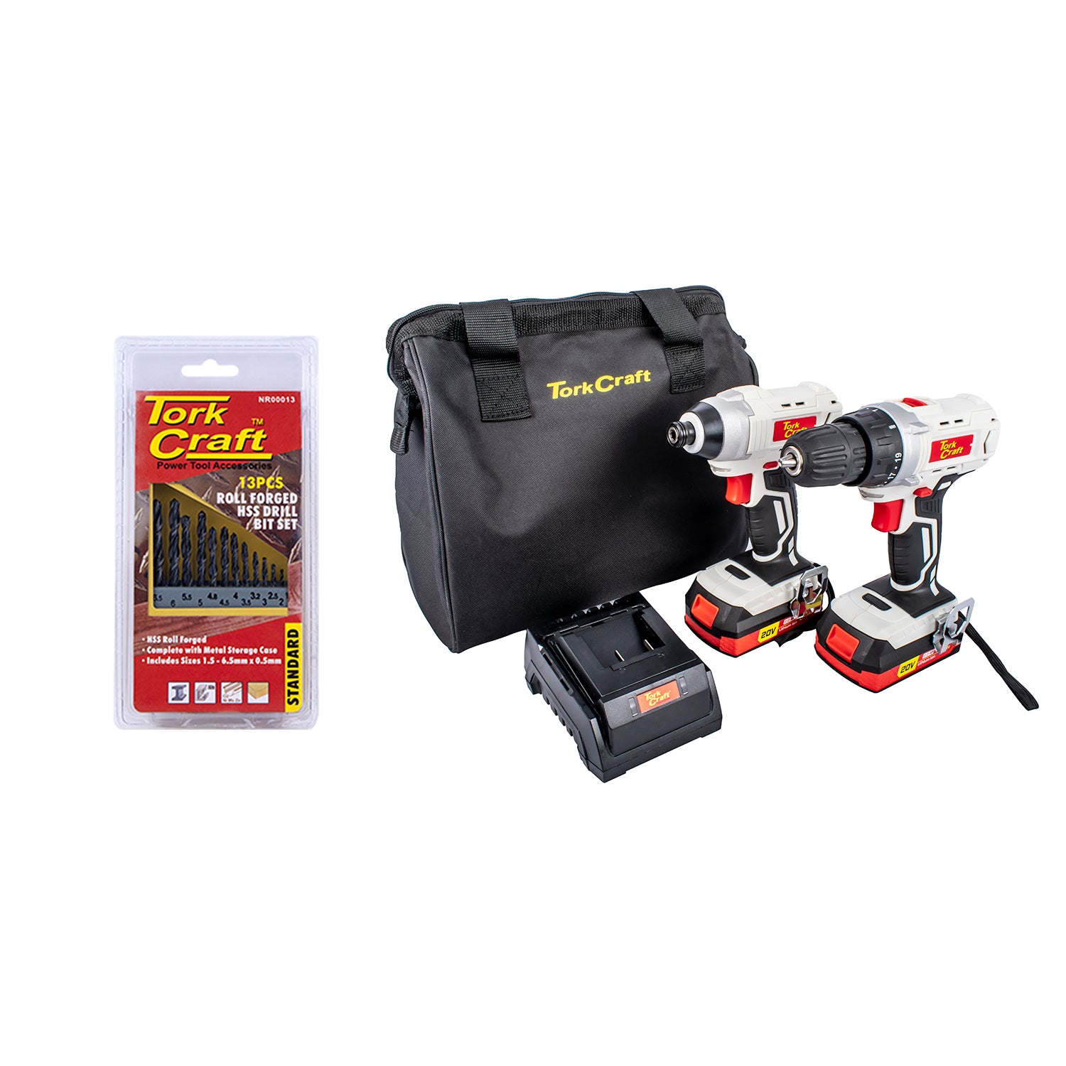 Tork Craft Drill & Impact Drivertc20002 With Nr00013 – Northern Bolt & Tool