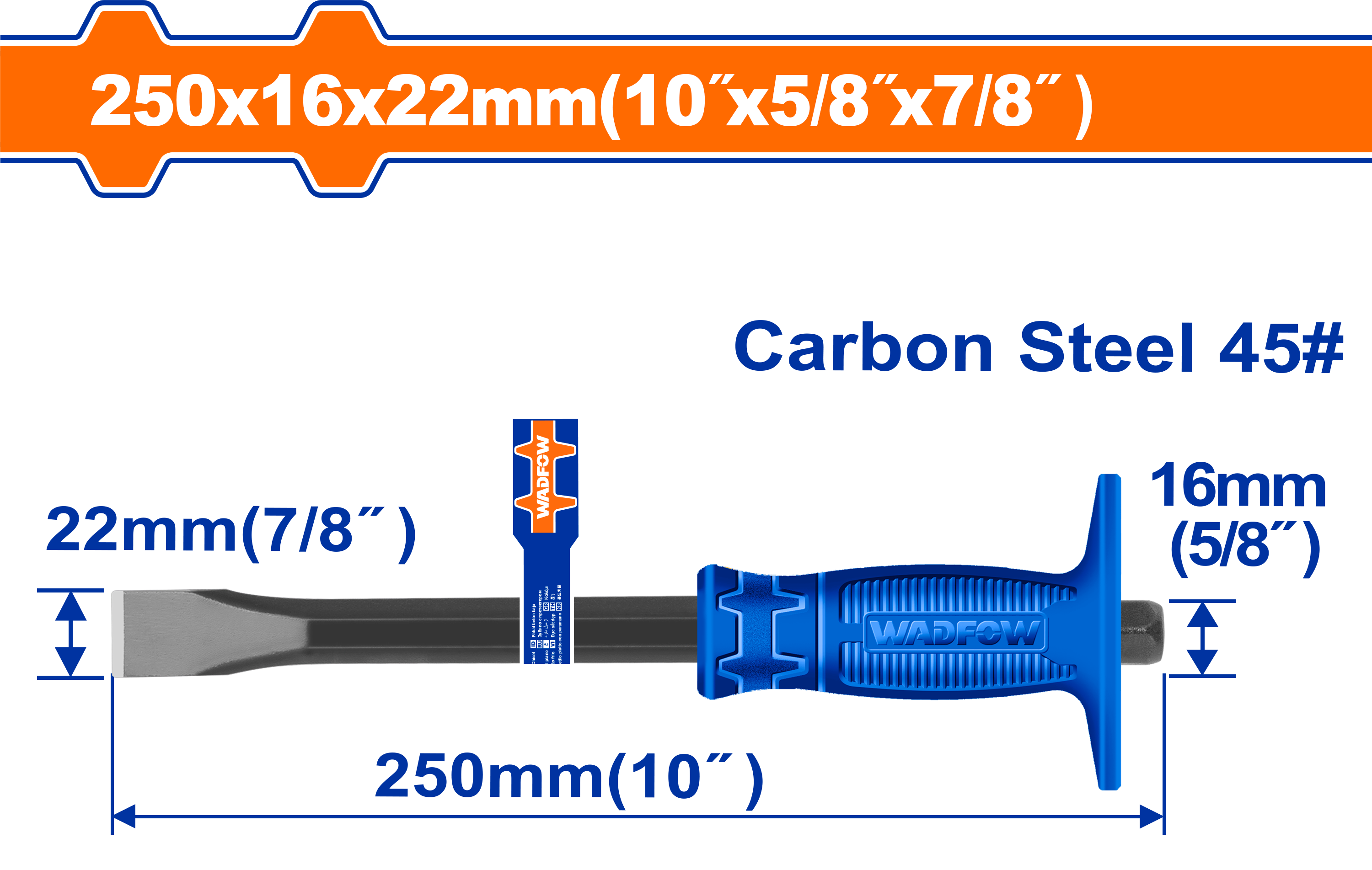 Wadfow Cold chisel 250mm – Northern Bolt & Tool