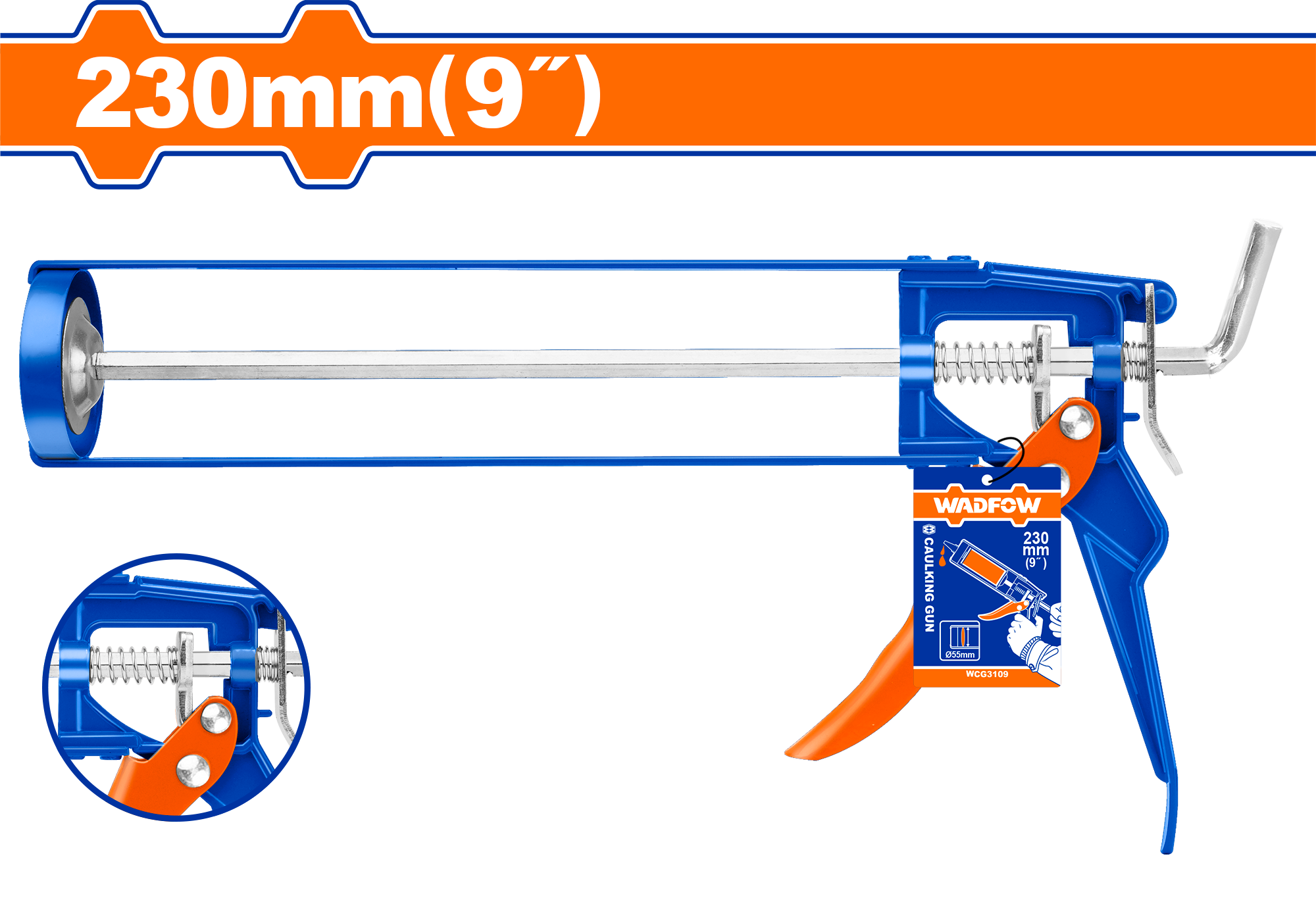 Wadfow Caulking gun 9" – Northern Bolt & Tool