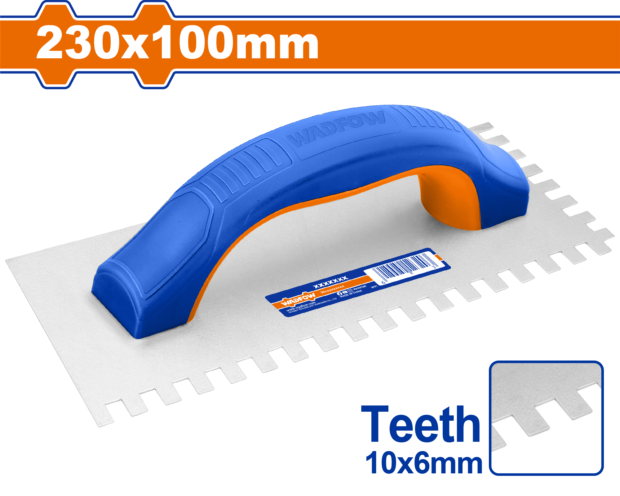 Wadfow Plastering trowel with teeth – Northern Bolt & Tool
