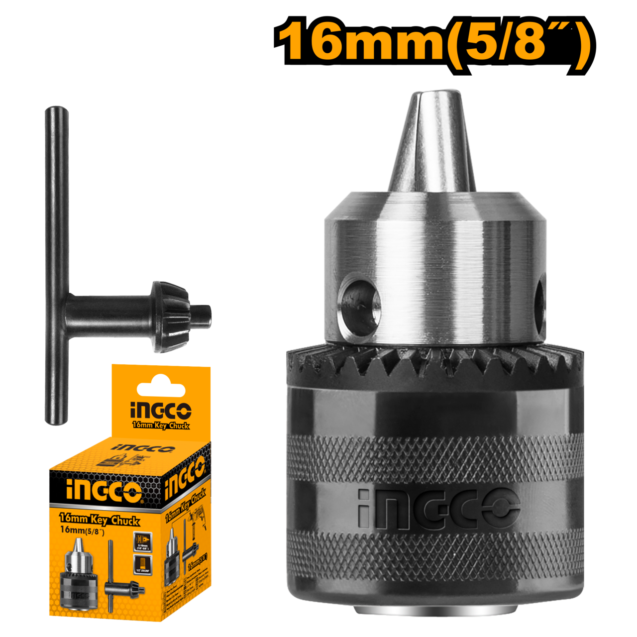 Ingco Key Chuck 16mm – Northern Bolt & Tool