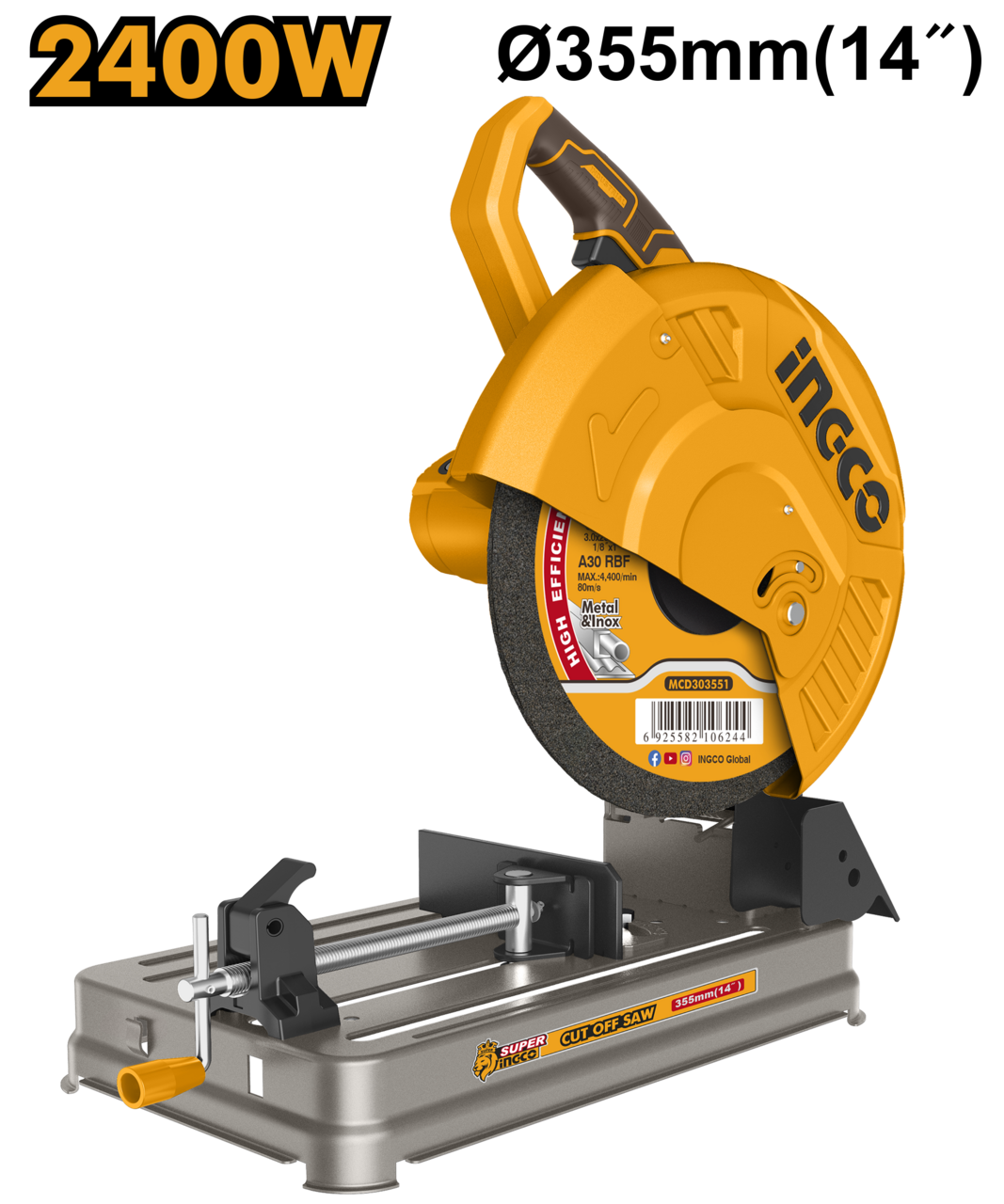 Special - Ingco Cut off saw 2400w 355mm – Northern Bolt & Tool