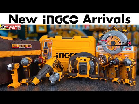 Ingco 5 Piece Brushless Industrial Combo Kit – Northern Bolt & Tool