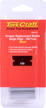 Tork Craft Scraper Replacement Blades 100 Pcs Per Pack - 38Mm ...