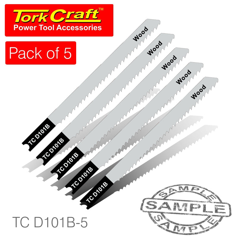 Tork Craft U-Shank Jigsaw Blade 10Tpi For Wood 2.5Mm 5Pc – Northern ...