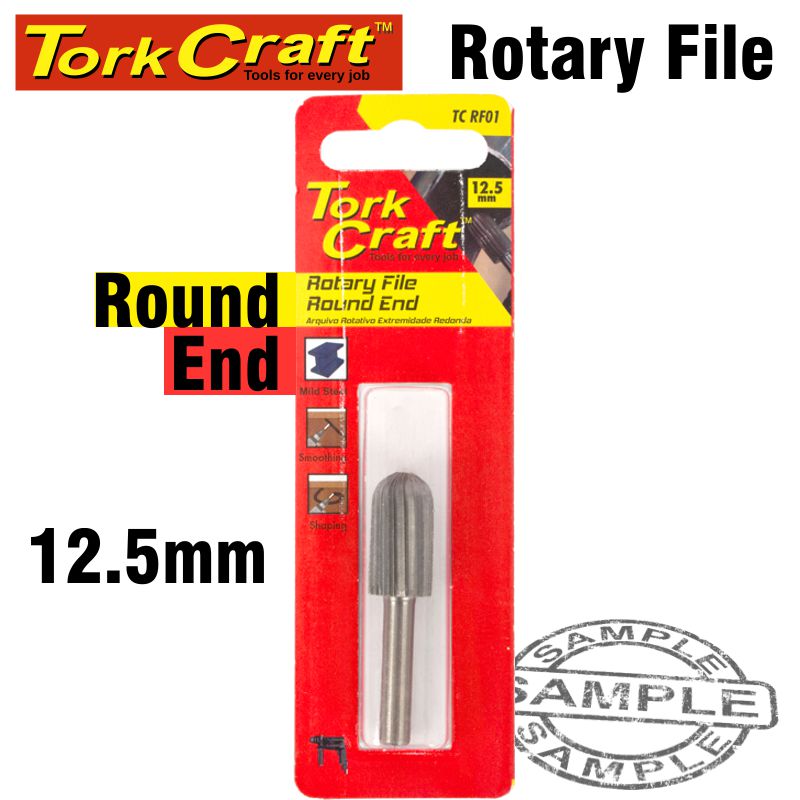 Tork Craft Rotary File Round End – Northern Bolt & Tool